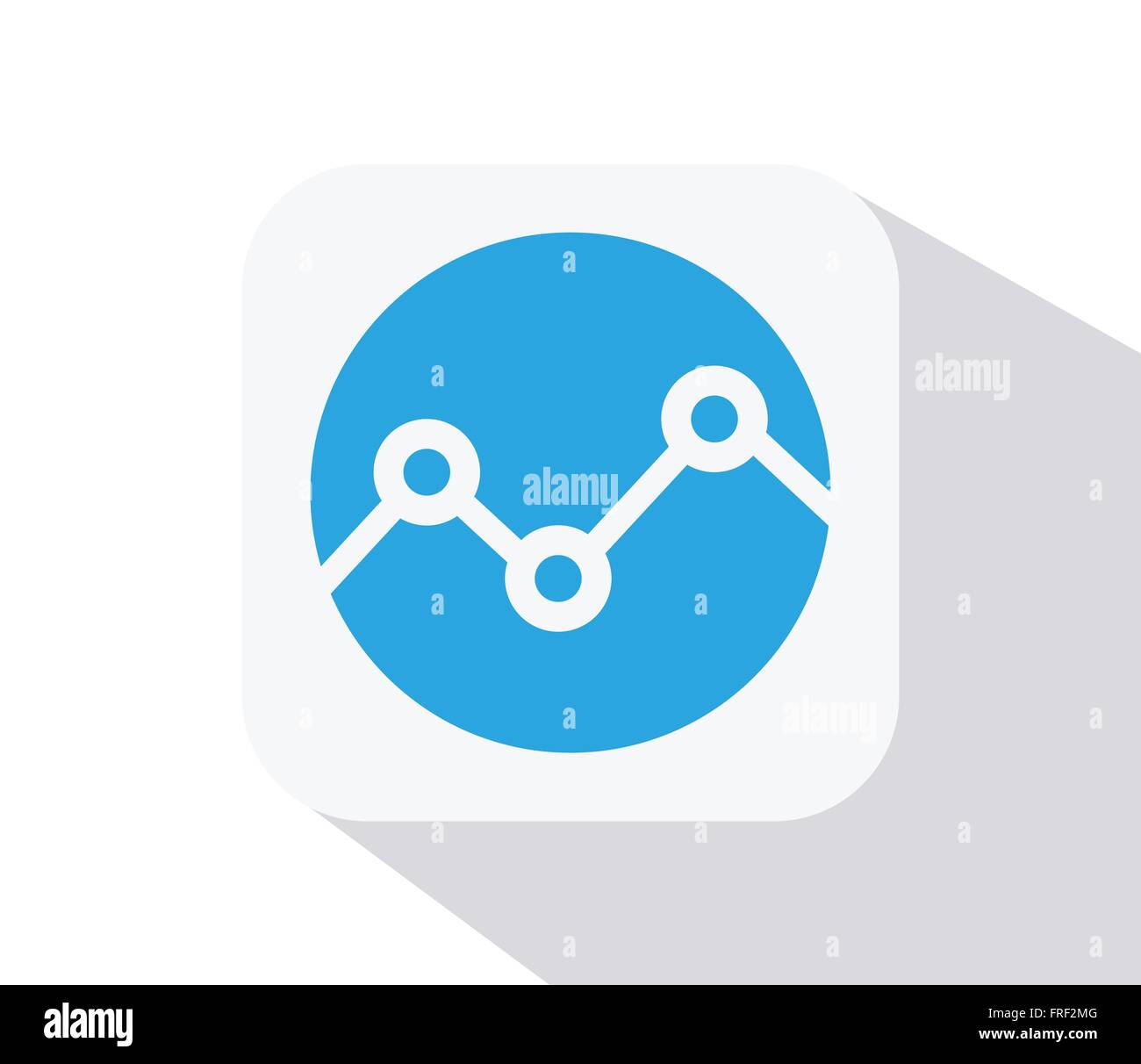 Mobile icon flat design Stock Vector Images - Alamy