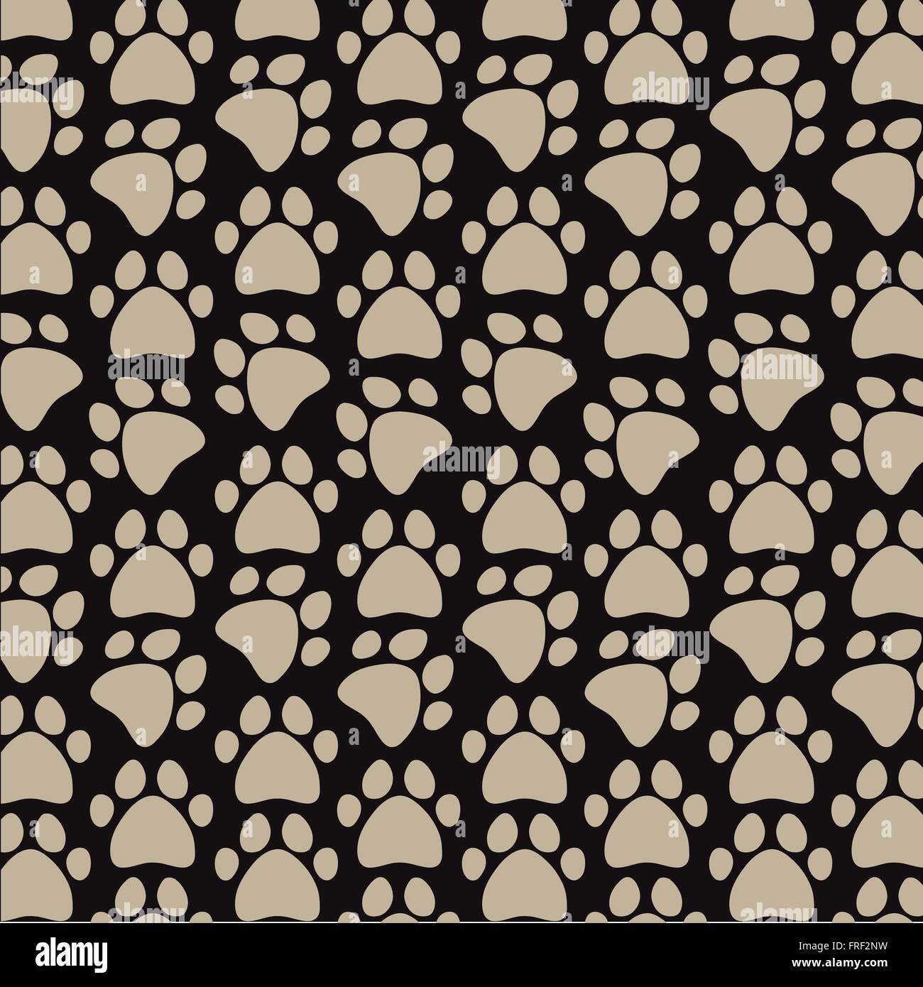 Dog Paws Pattern / Texture Stock Vector Image & Art - Alamy