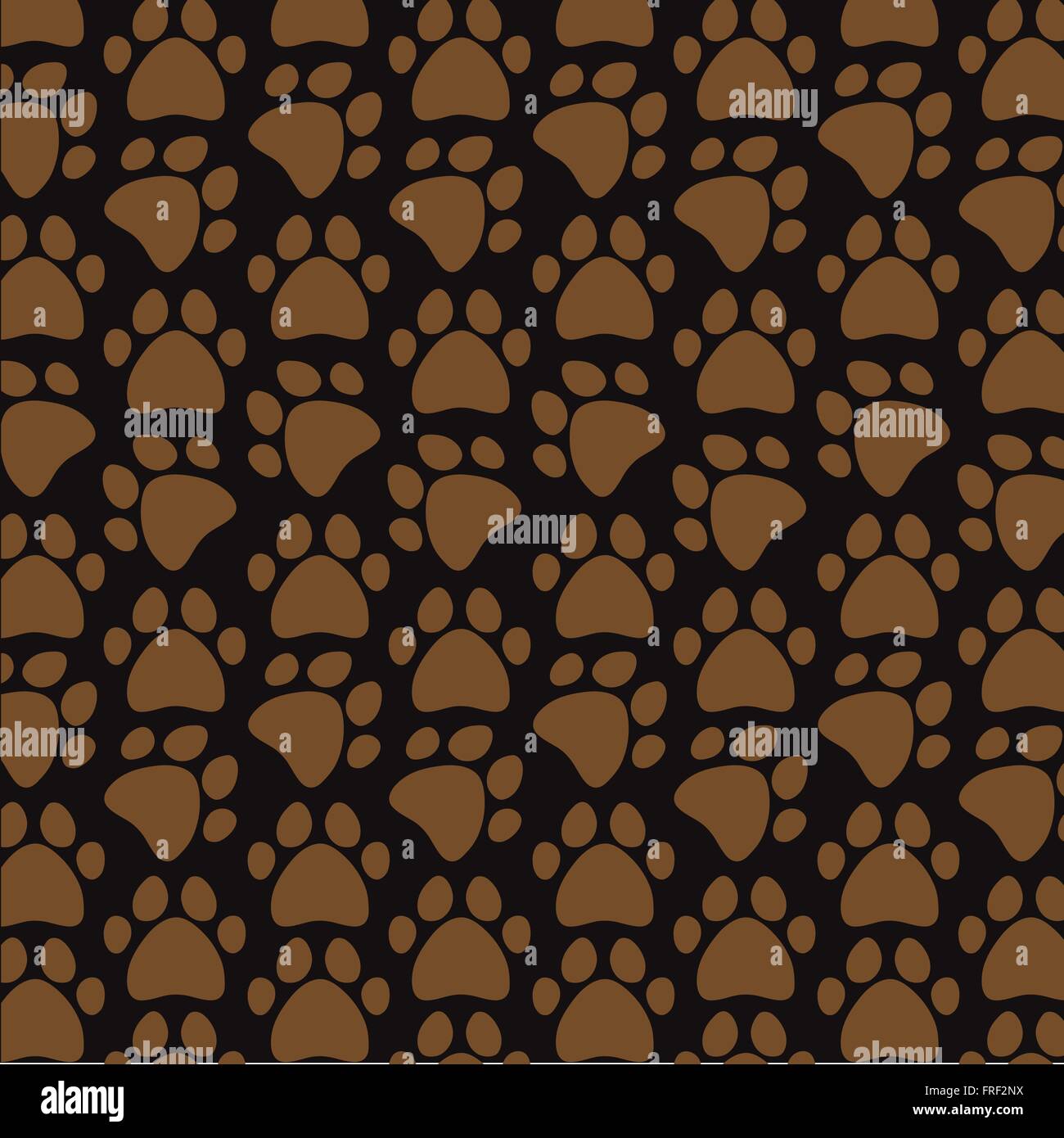 Dog paws pattern texture Stock Vector Images - Alamy