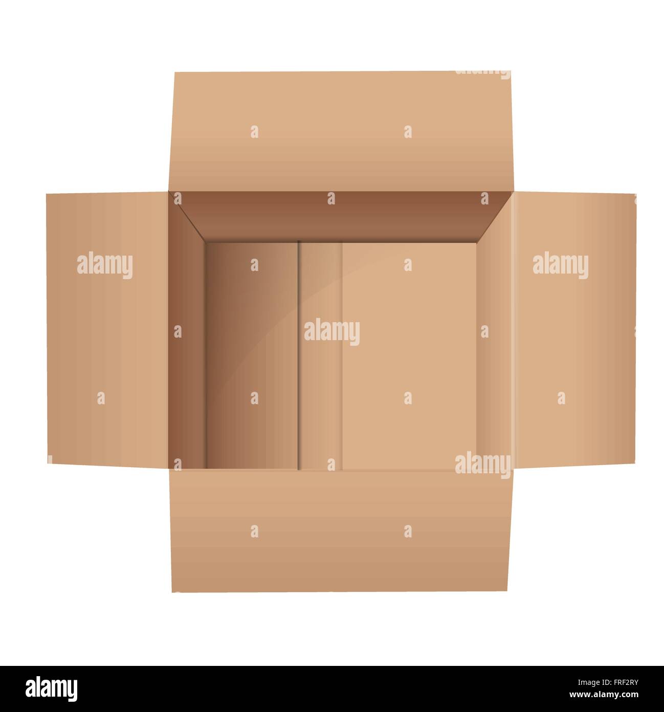 Front view on empty Stock Vector Images - Alamy