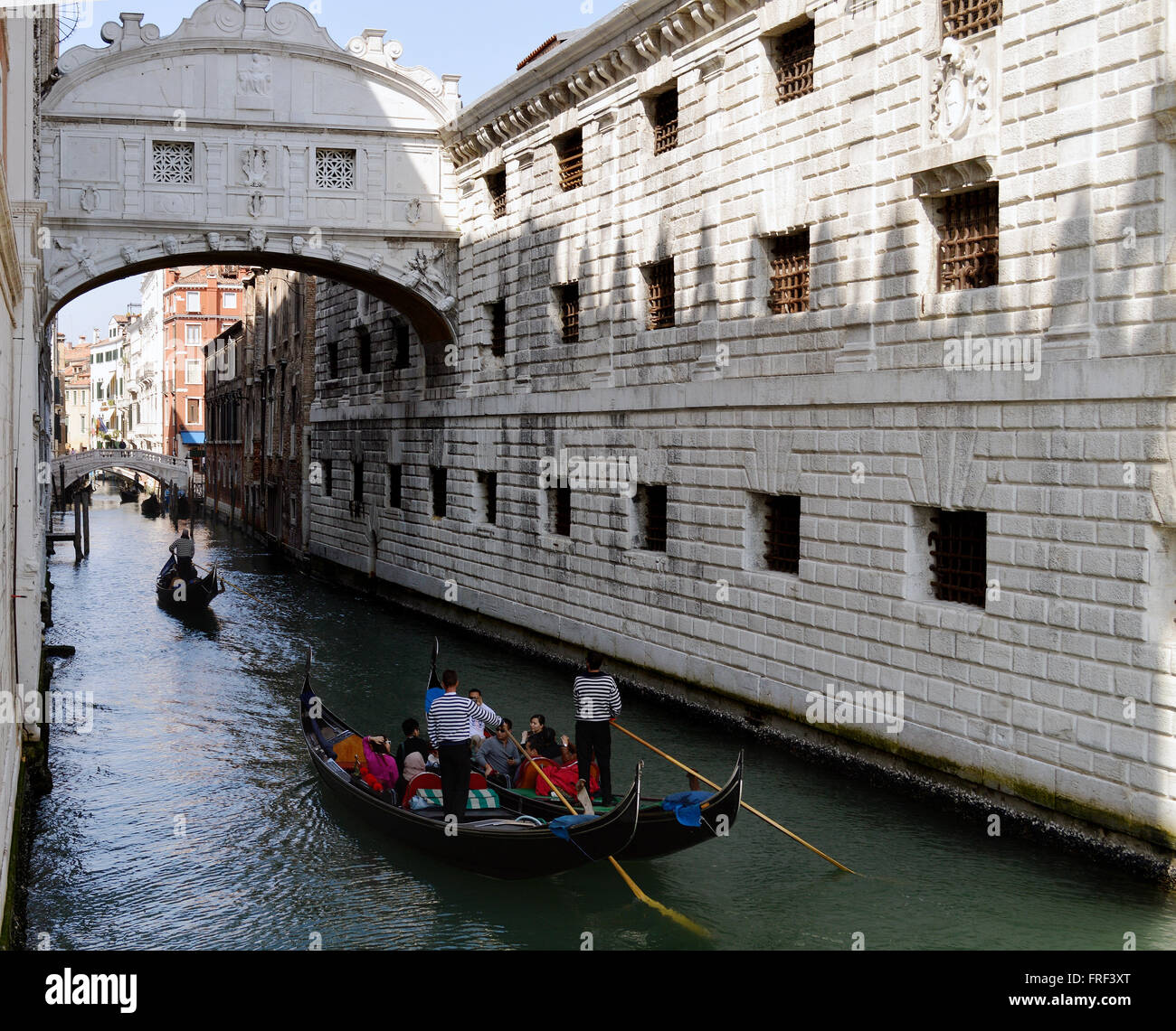 Venice, Italy - May 10, 2015:The City of Venice is crowded with people ...