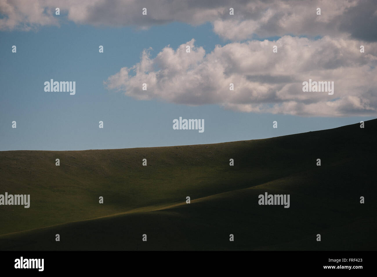A Mongolian landscape Stock Photo - Alamy