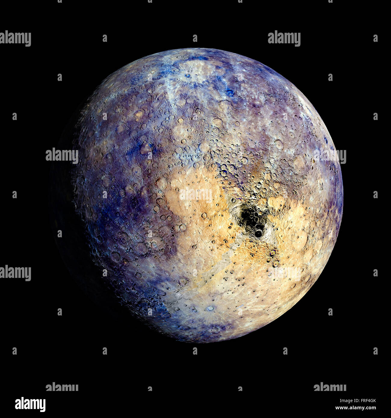Mercury Planet Actual Color