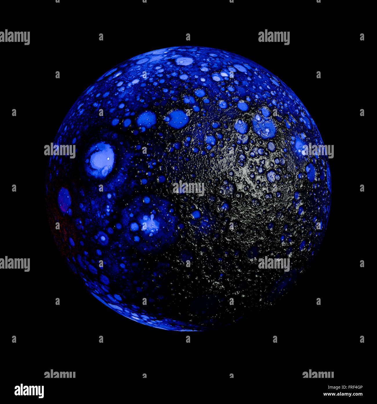 Hot planet solar system background illustration space Stock Photo - Alamy