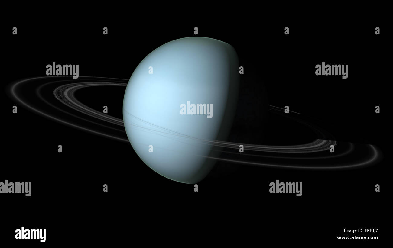 Uranus Surface Texture
