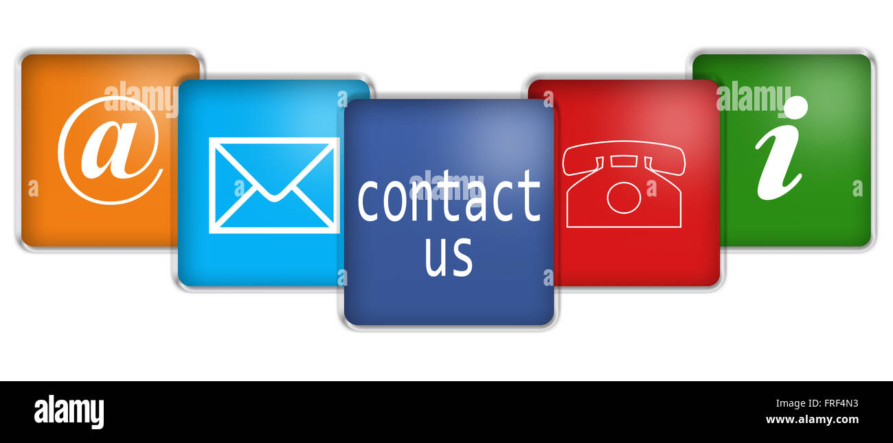 commercial contact signs for business Stock Photo - Alamy