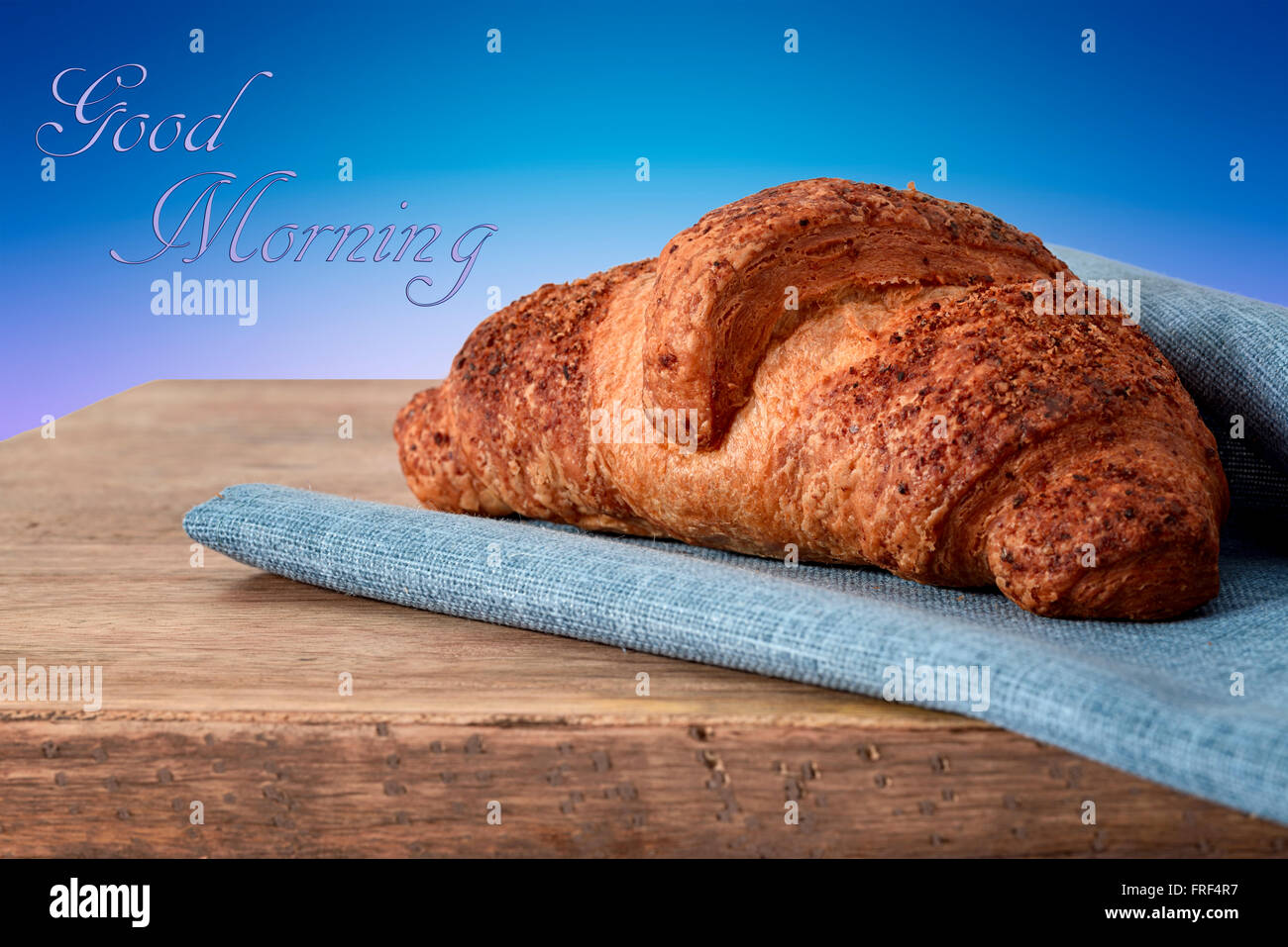 Good morning written wooden hi-res stock photography and images - Alamy
