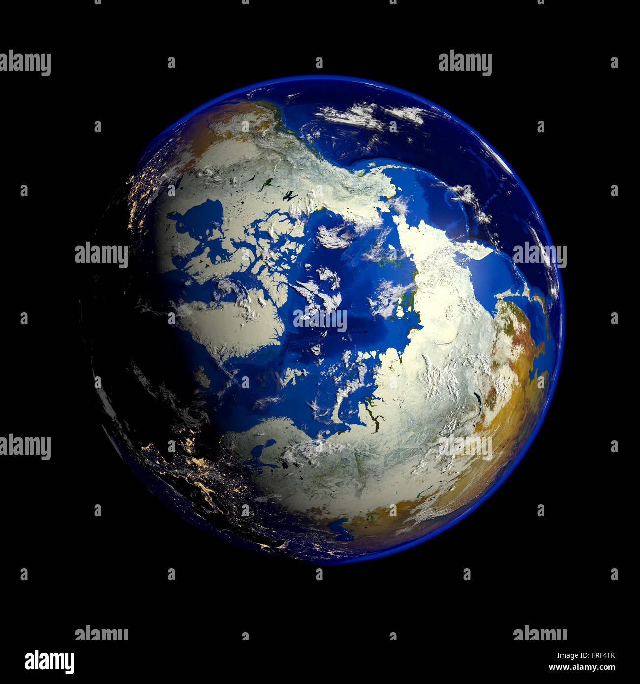 Globe south pole hi-res stock photography and images - Alamy