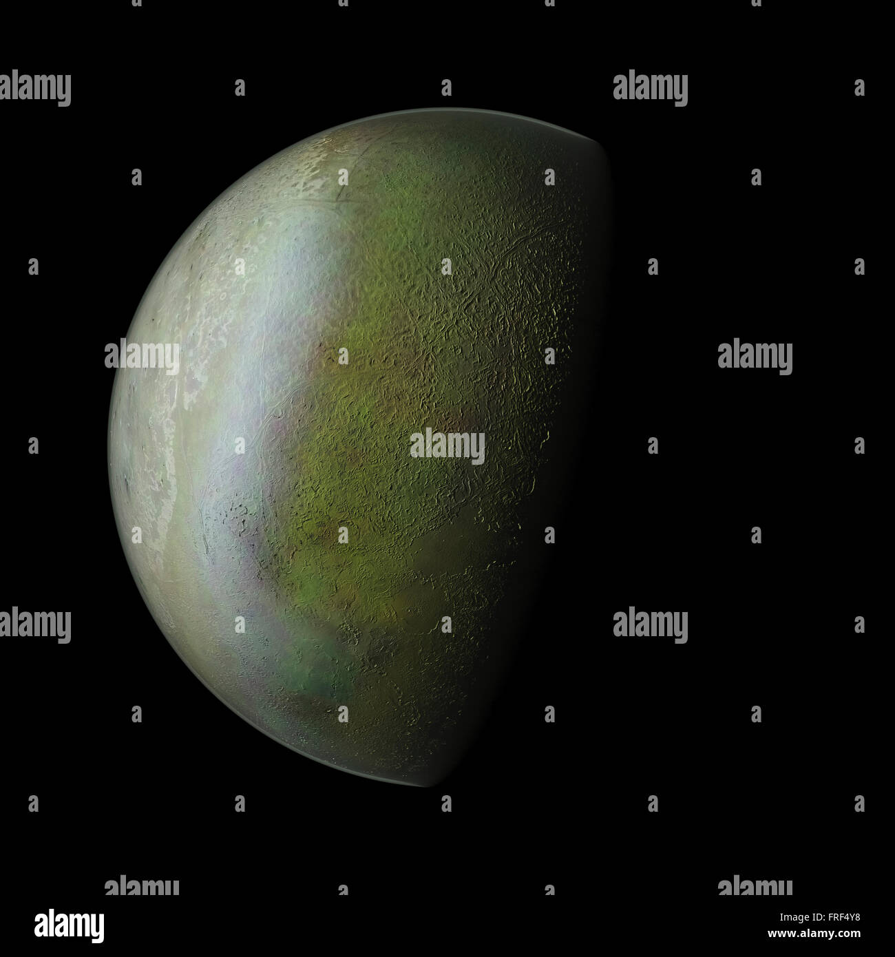 Triton Planet Solar System space isolated Stock Photo - Alamy