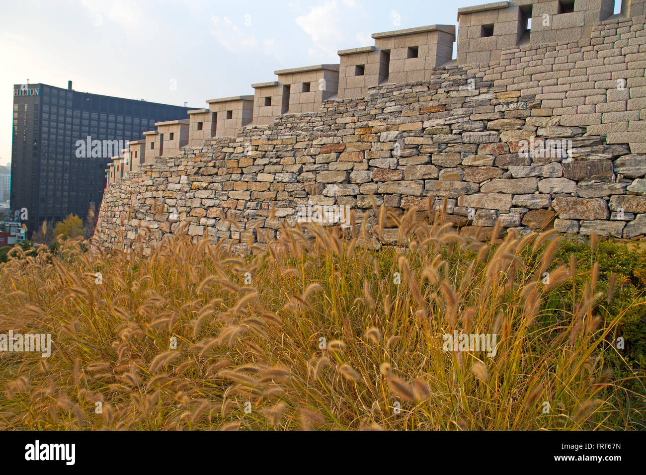 Seoul City Wall Stock Photo - Alamy