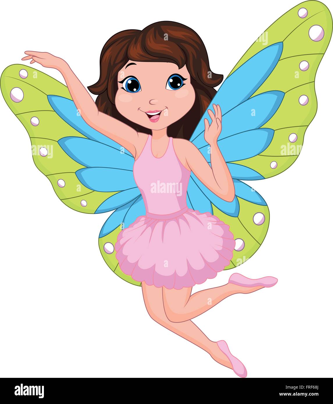 Cute fairy cartoon Stock Vector Image & Art - Alamy