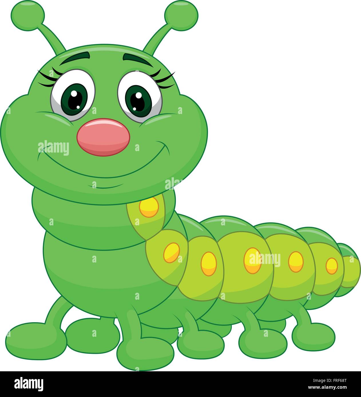 Cute Caterpillar Clip Art Black And White