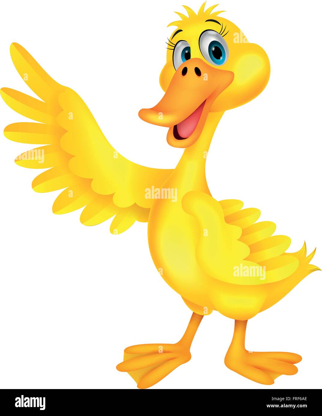 Cute duck cartoon Stock Vector Image & Art - Alamy