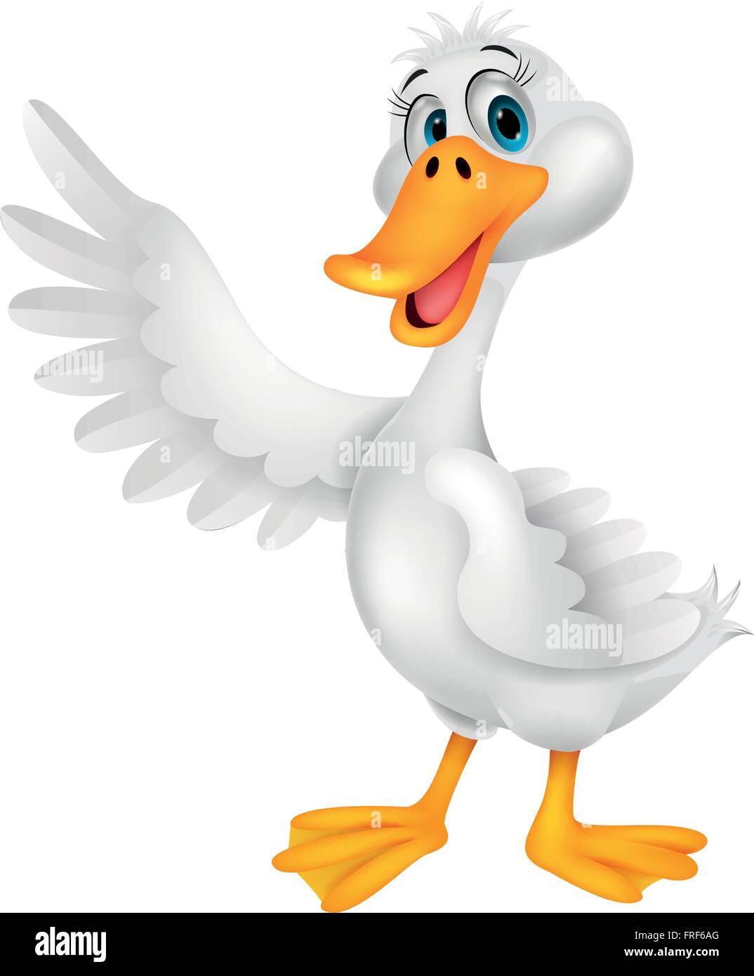 Cute duck cartoon Stock Vector Image & Art - Alamy