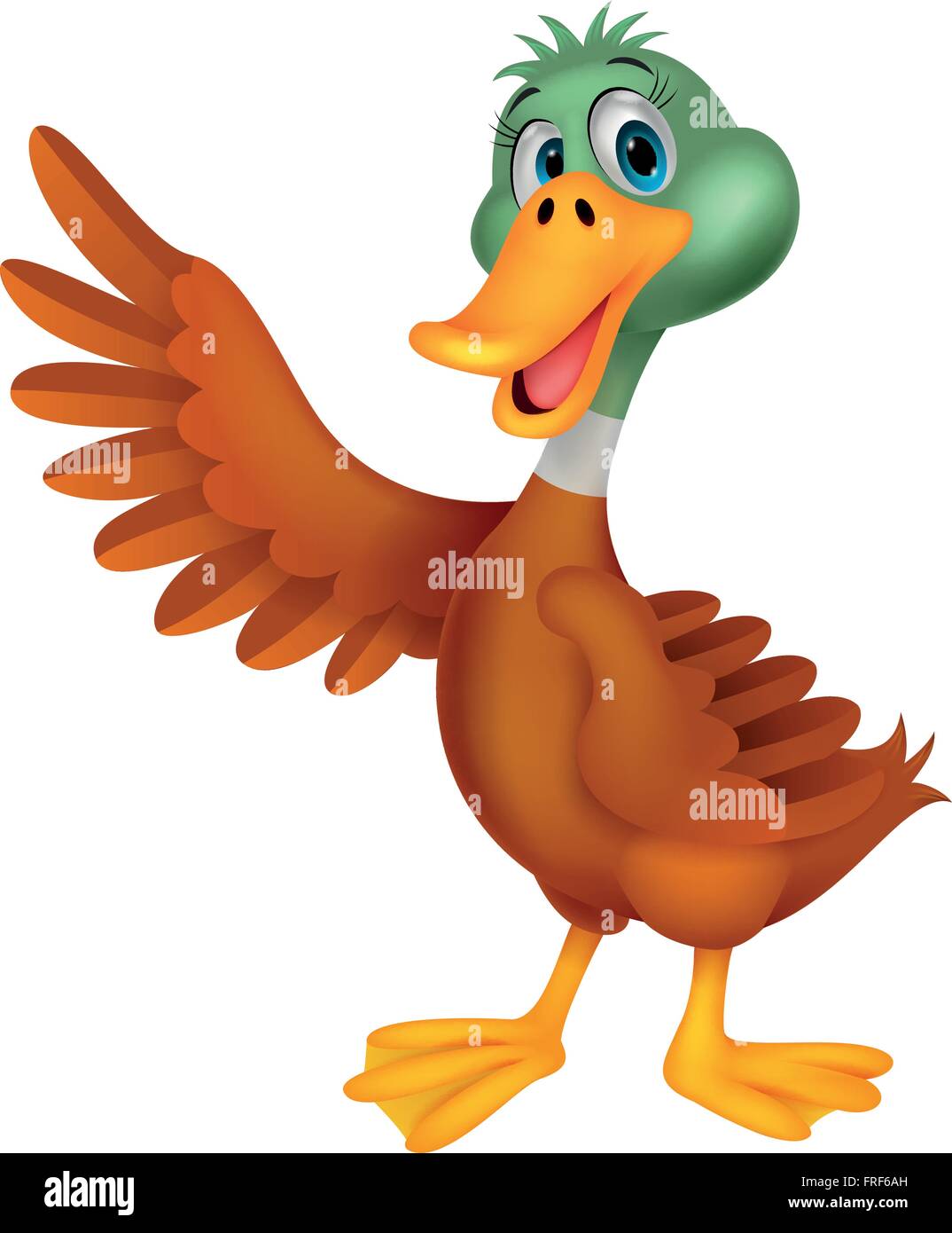 Cute duck cartoon Stock Vector Image & Art - Alamy