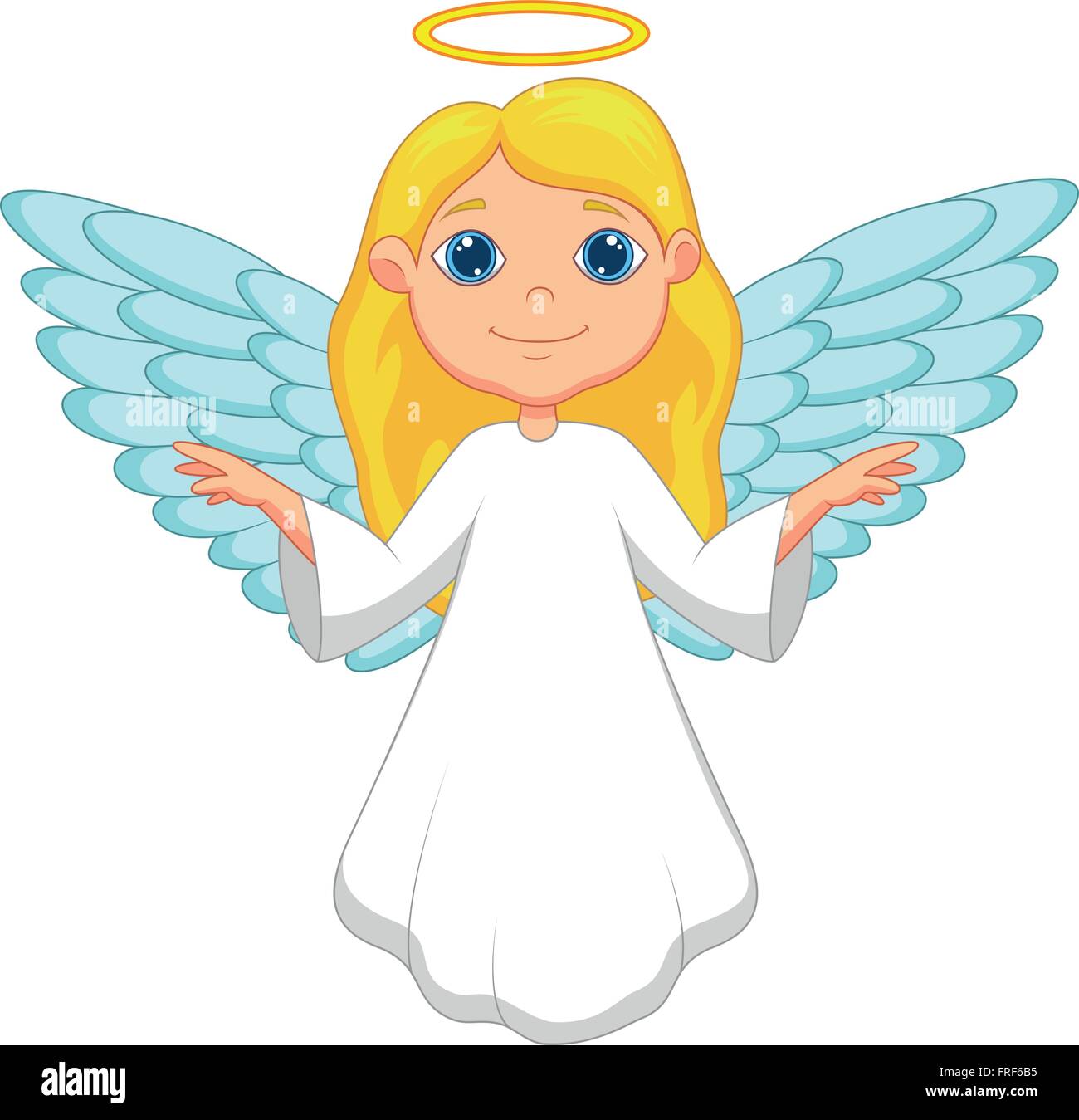 Cute angel cartoon Stock Vector Image & Art - Alamy