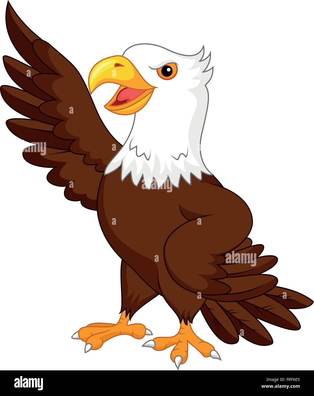 Cartoon eagle posing hi-res stock photography and images - Alamy