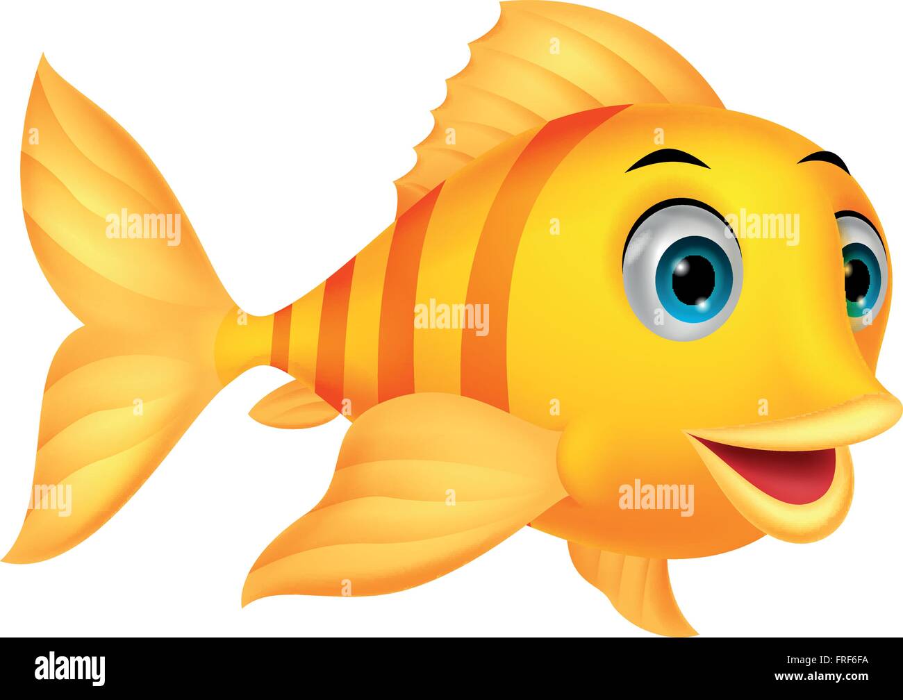Cute fish cartoon Stock Vector Image & Art - Alamy
