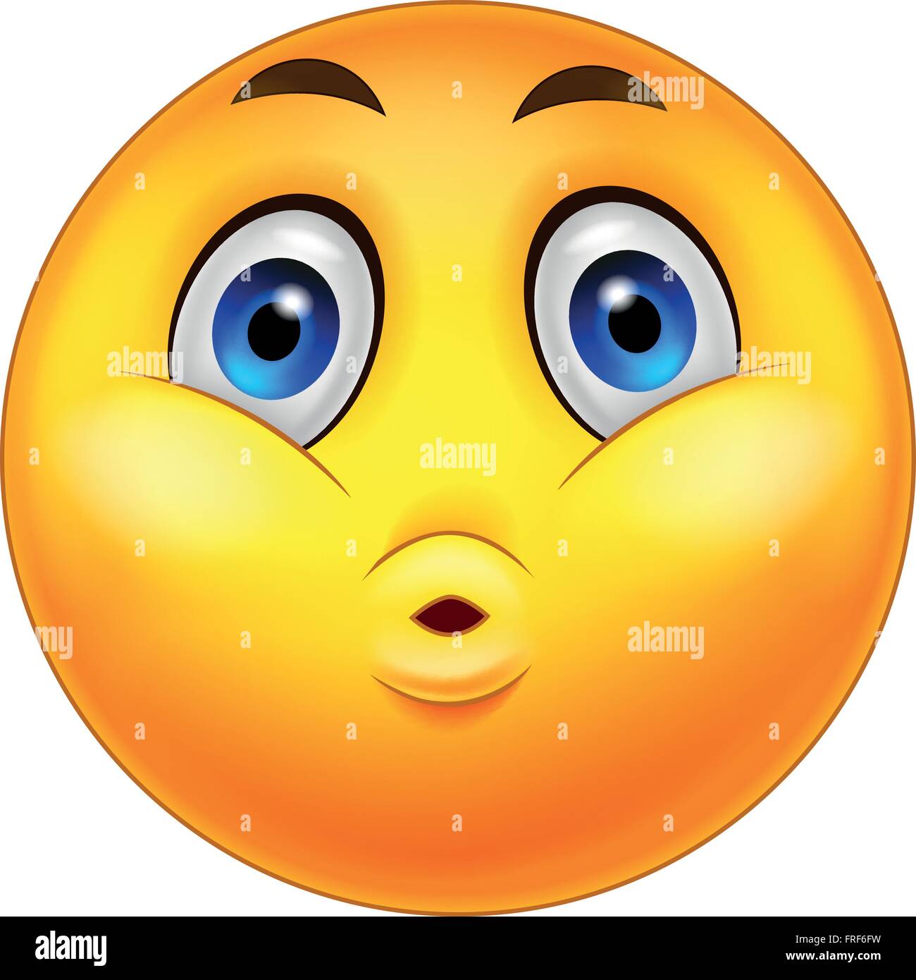 Happy Surprised Emoticon