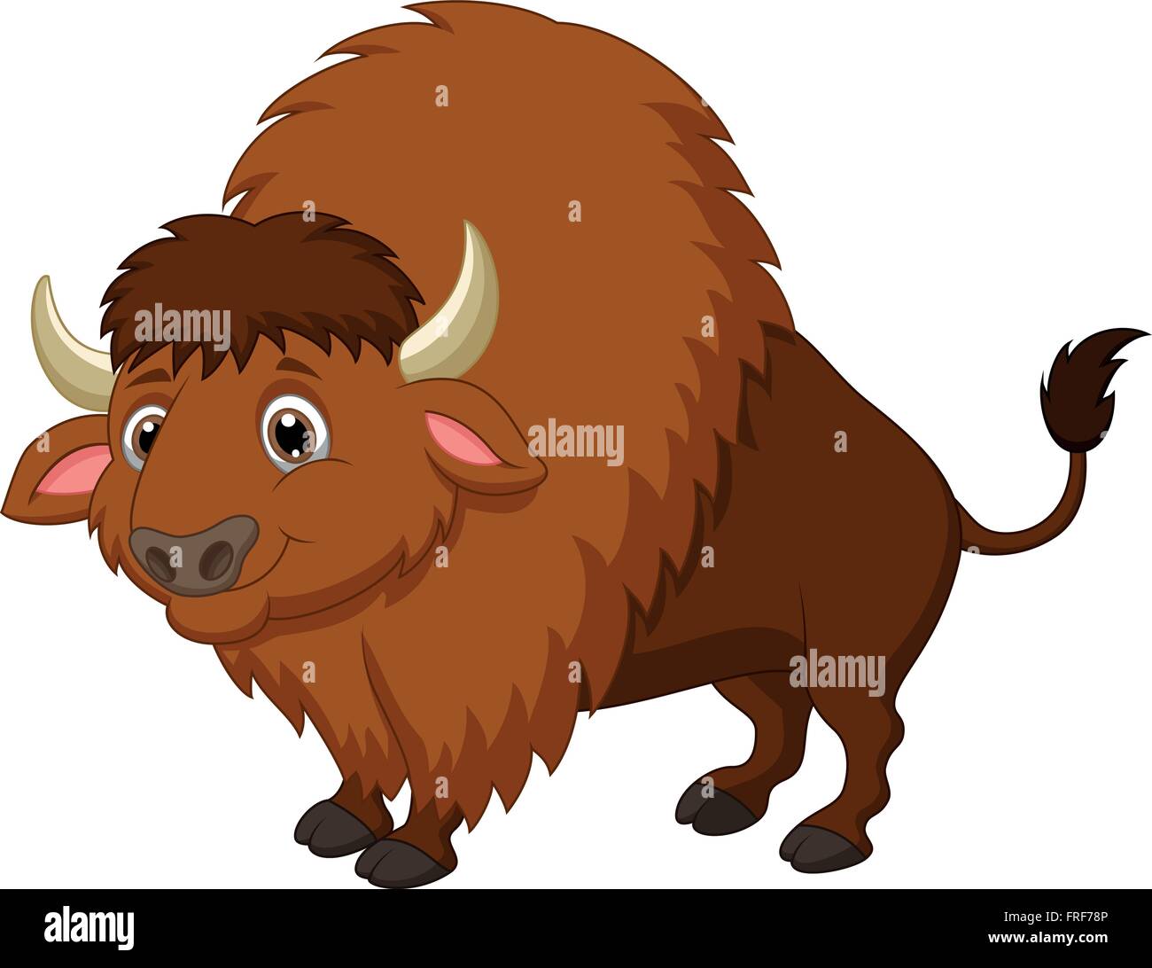 Giant bison Stock Vector Images - Alamy