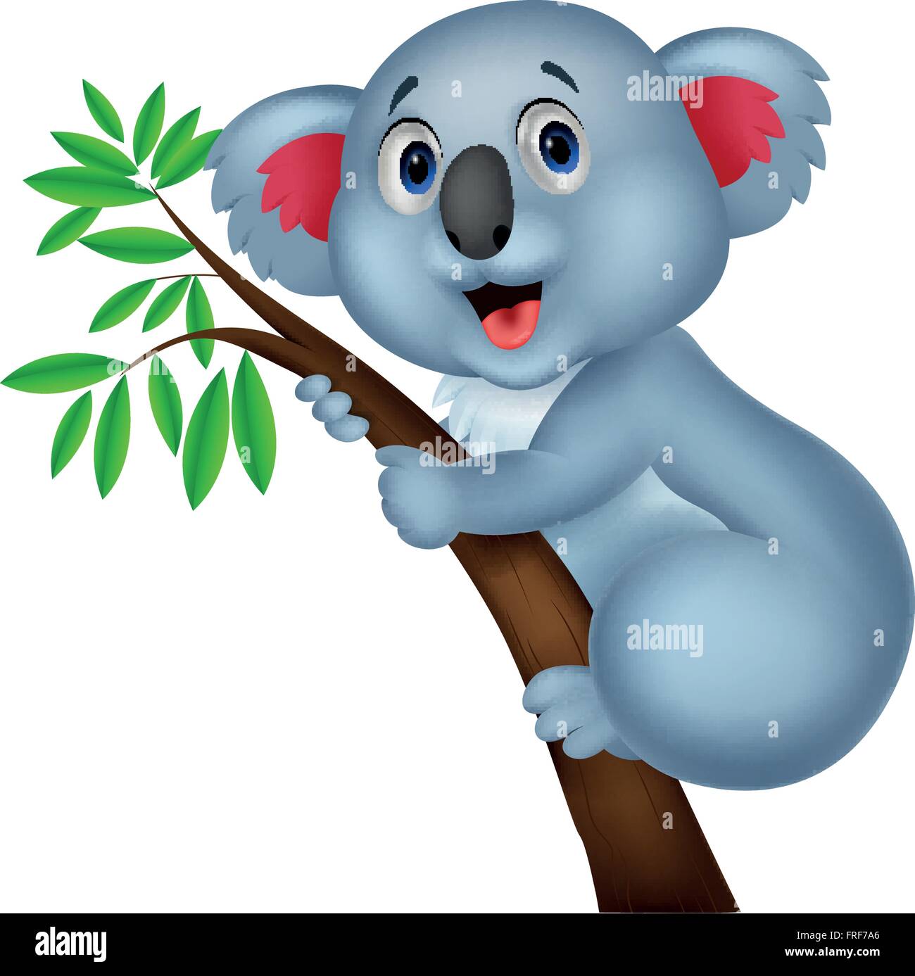 Cute koala cartoon Stock Vector Image & Art - Alamy