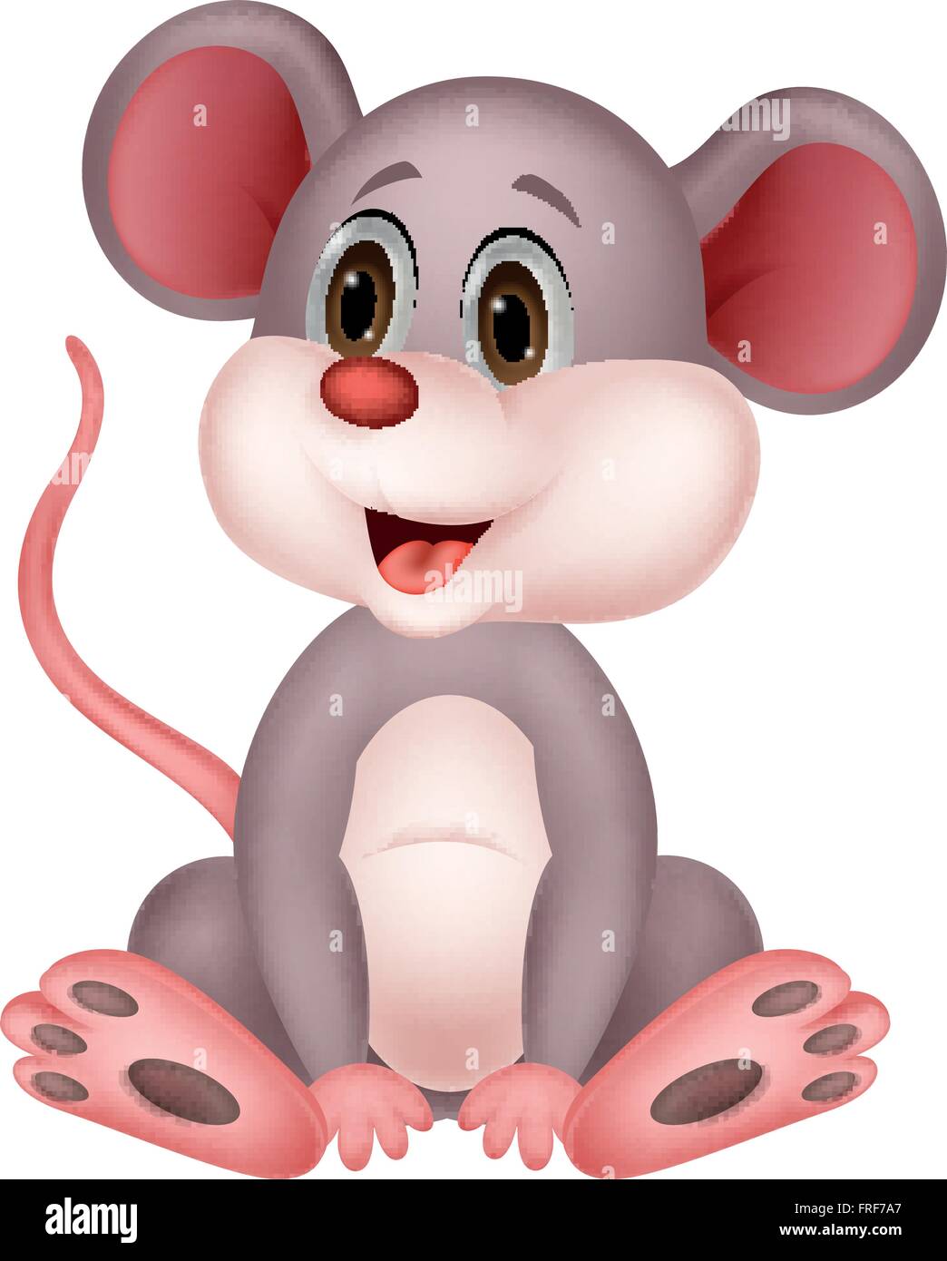 Cute mouse cartoon Stock Vector Image & Art - Alamy