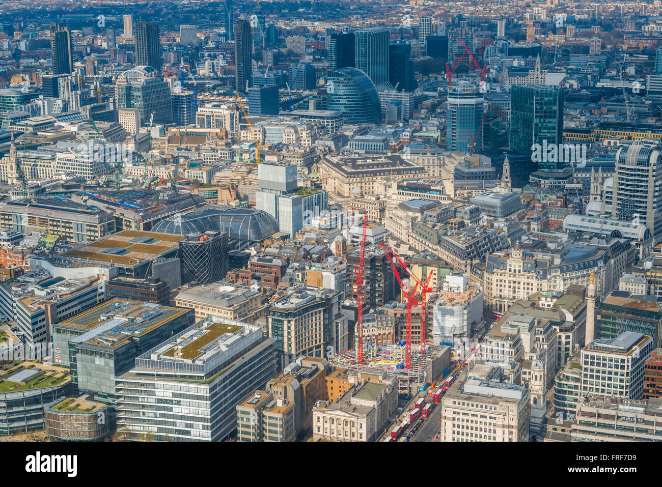 London city aerial hi-res stock photography and images - Alamy