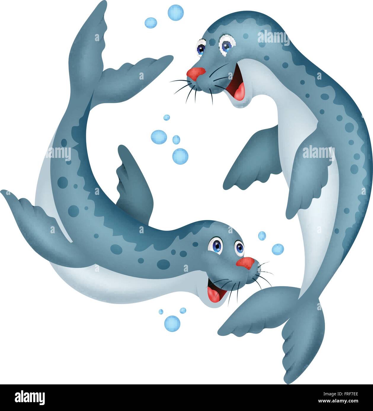 Two character seal hi-res stock photography and images - Alamy