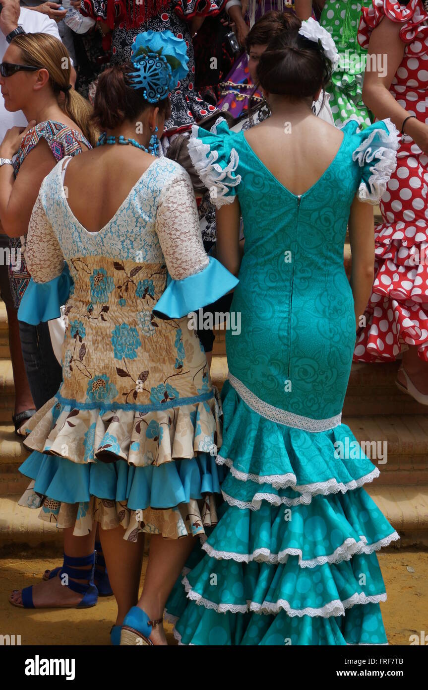 Andalucian Women during the Feria in Jerez - 08/05/2013 - Spain ...