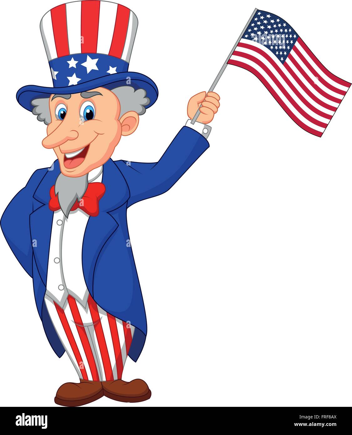 American uncle sam man cartoon hi-res stock photography and images - Alamy