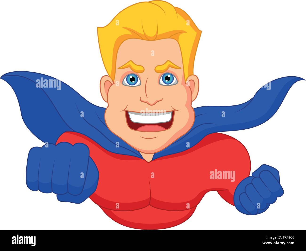 Superhero cartoon posing Stock Vector Image & Art - Alamy