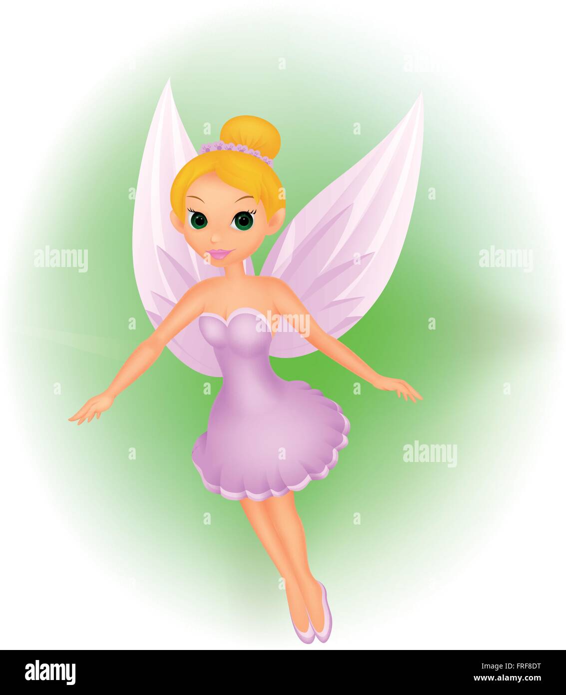 Cute fairy cartoon Stock Vector Image & Art - Alamy