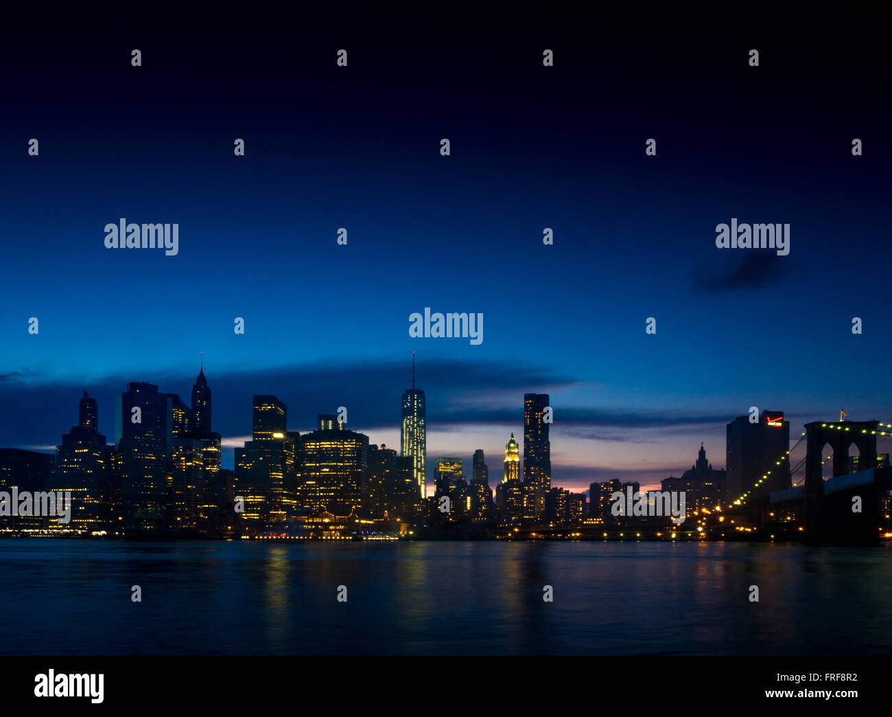 New York City Skyline At Night Tumblr