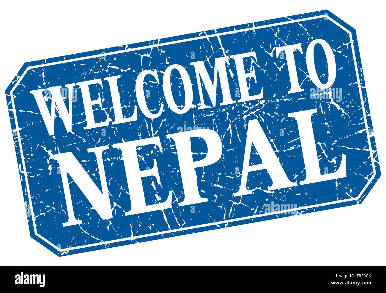 Nepal blue retro Cut Out Stock Images & Pictures - Alamy