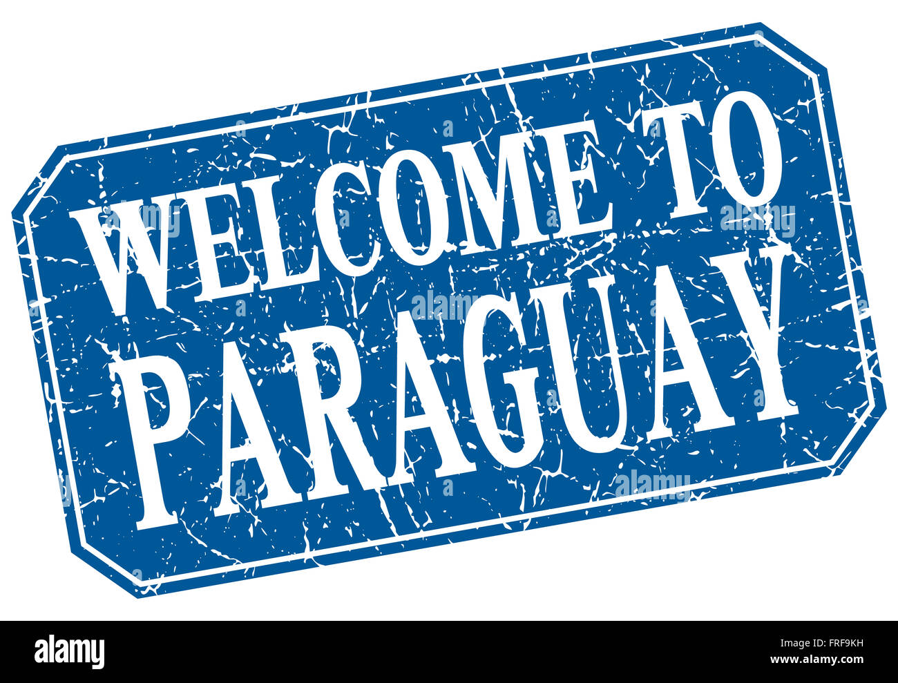 Welcome to paraguay sign hi-res stock photography and images - Alamy