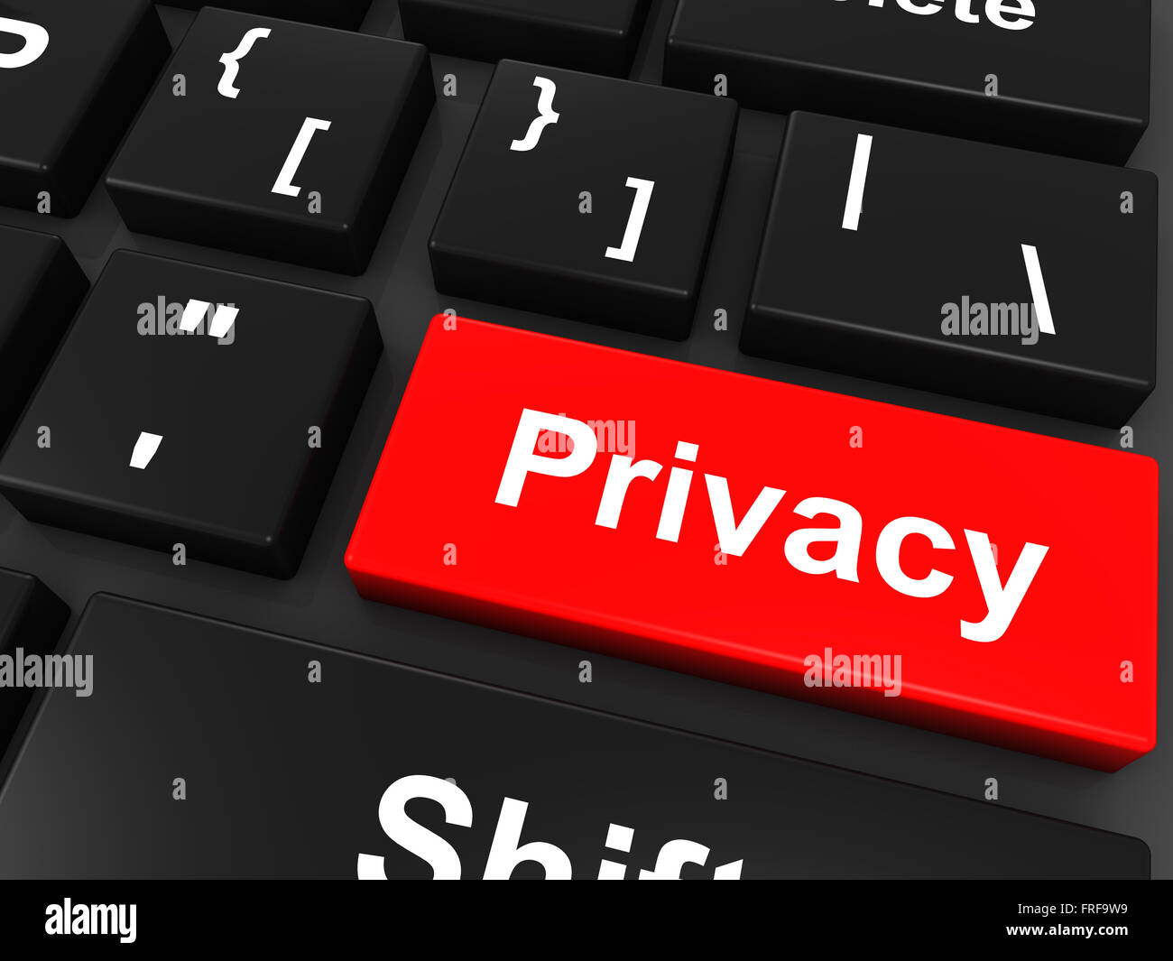 Privacy Keyboard button Stock Photo - Alamy