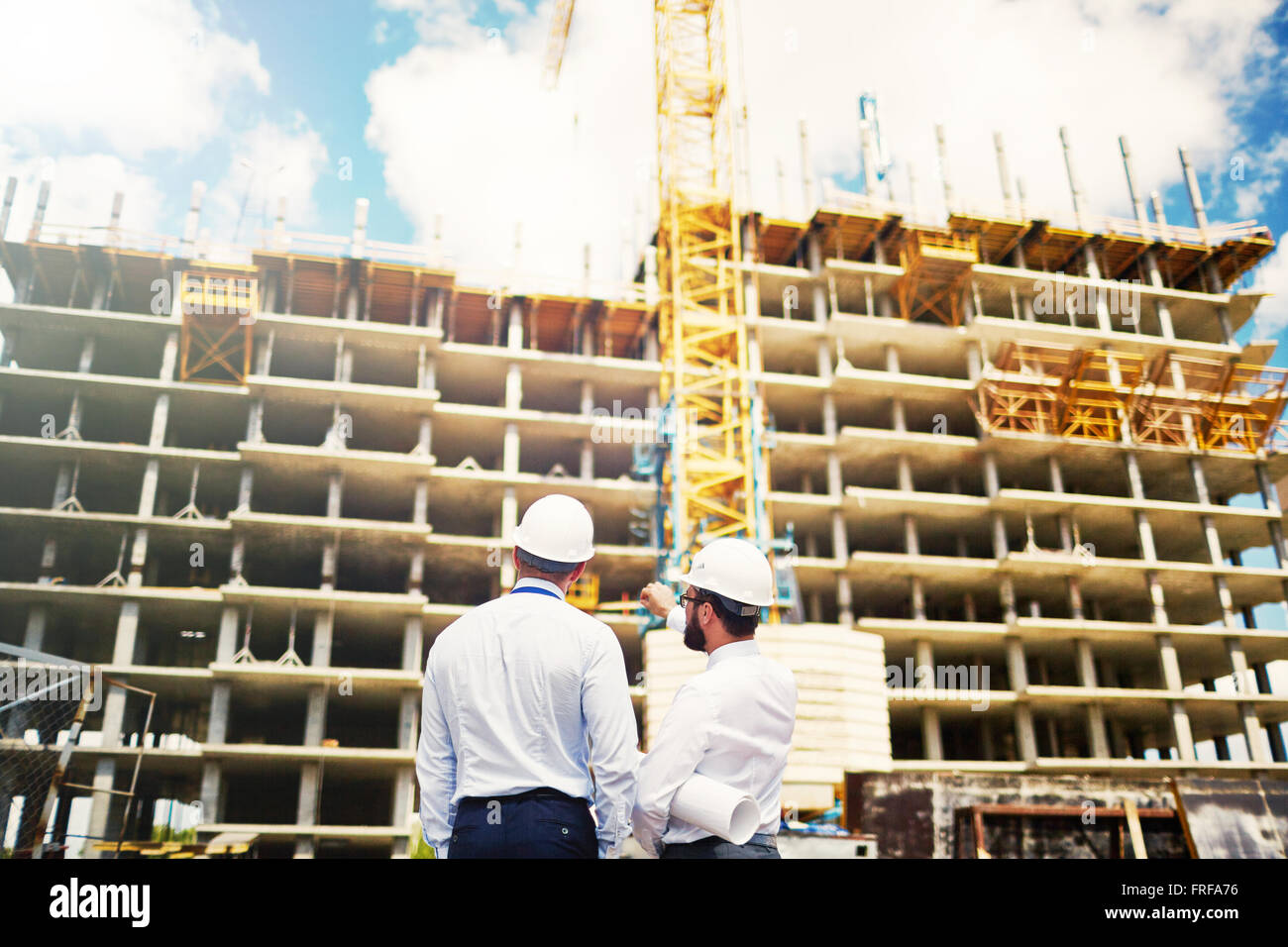 Engineers at work Stock Photo - Alamy