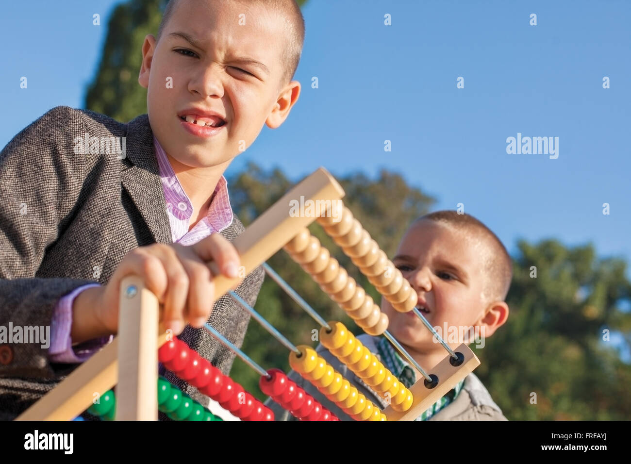 Confused Kids In School