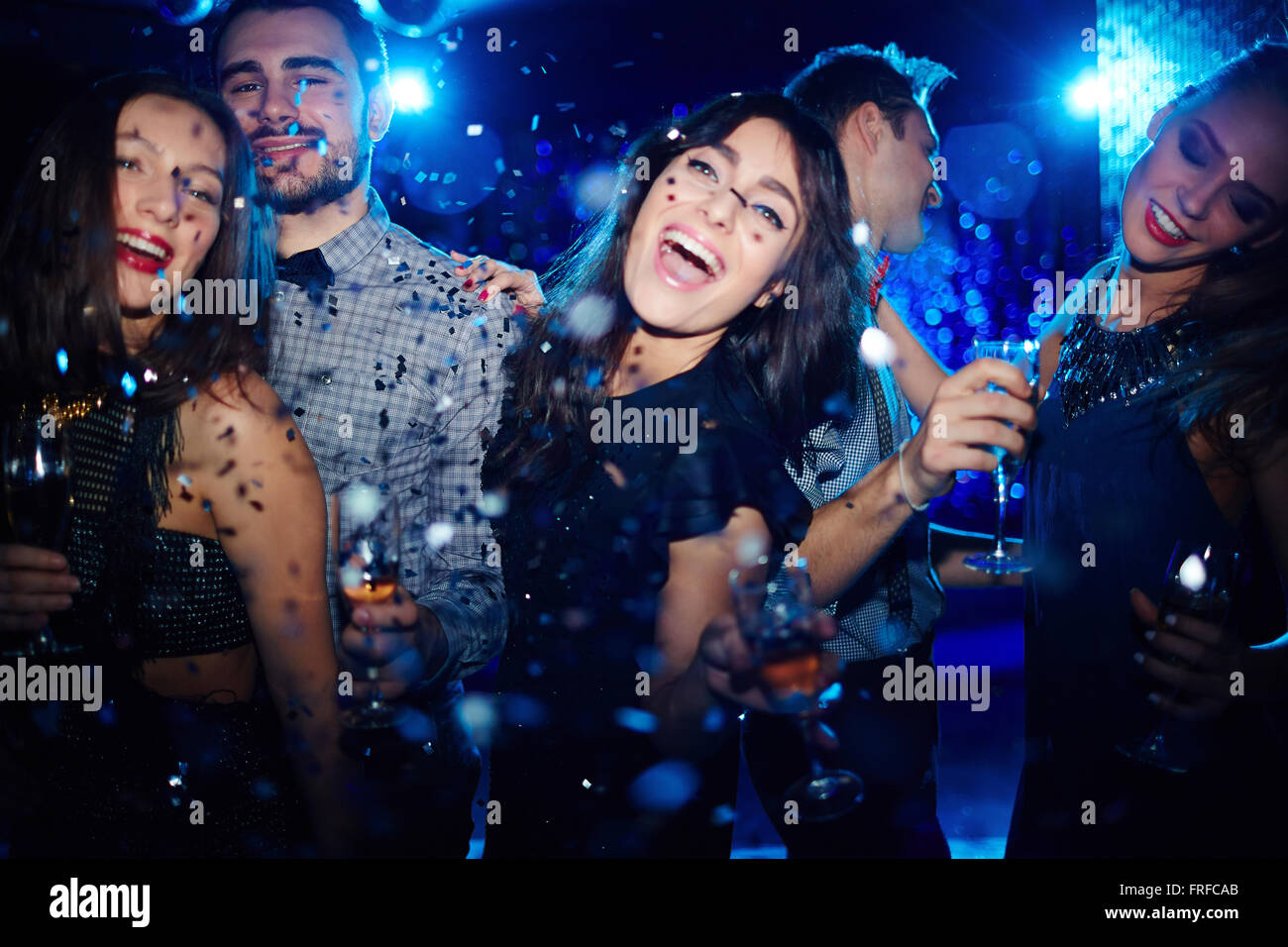 Dancing at party Stock Photo - Alamy