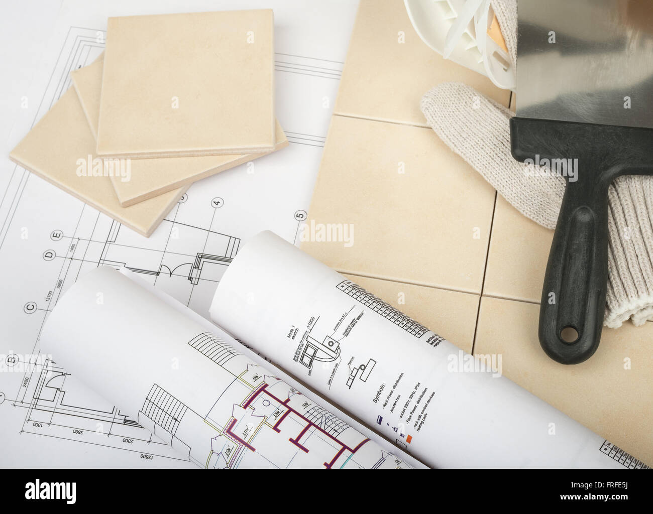 Set of tiles Stock Photo - Alamy