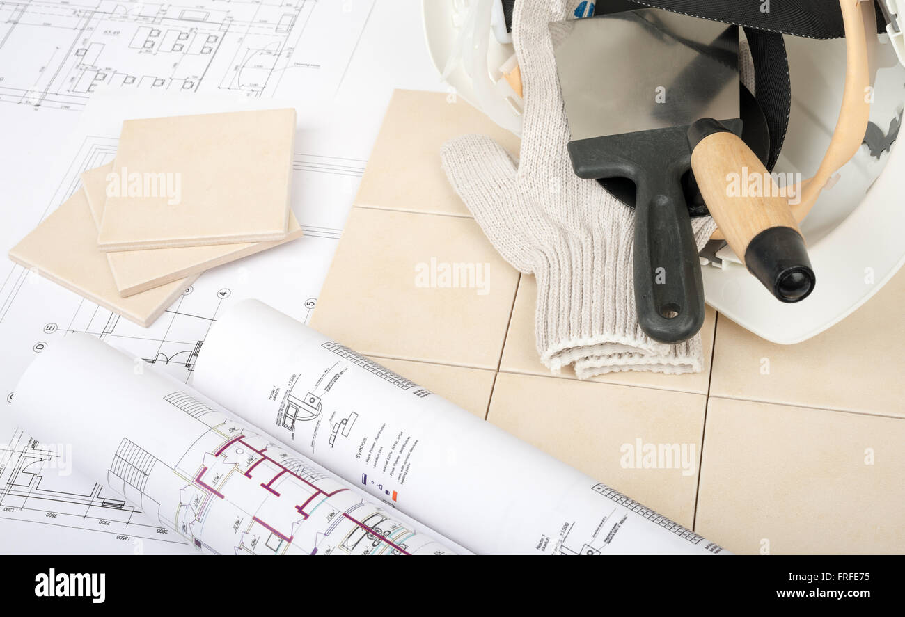 Set of tiles Stock Photo - Alamy