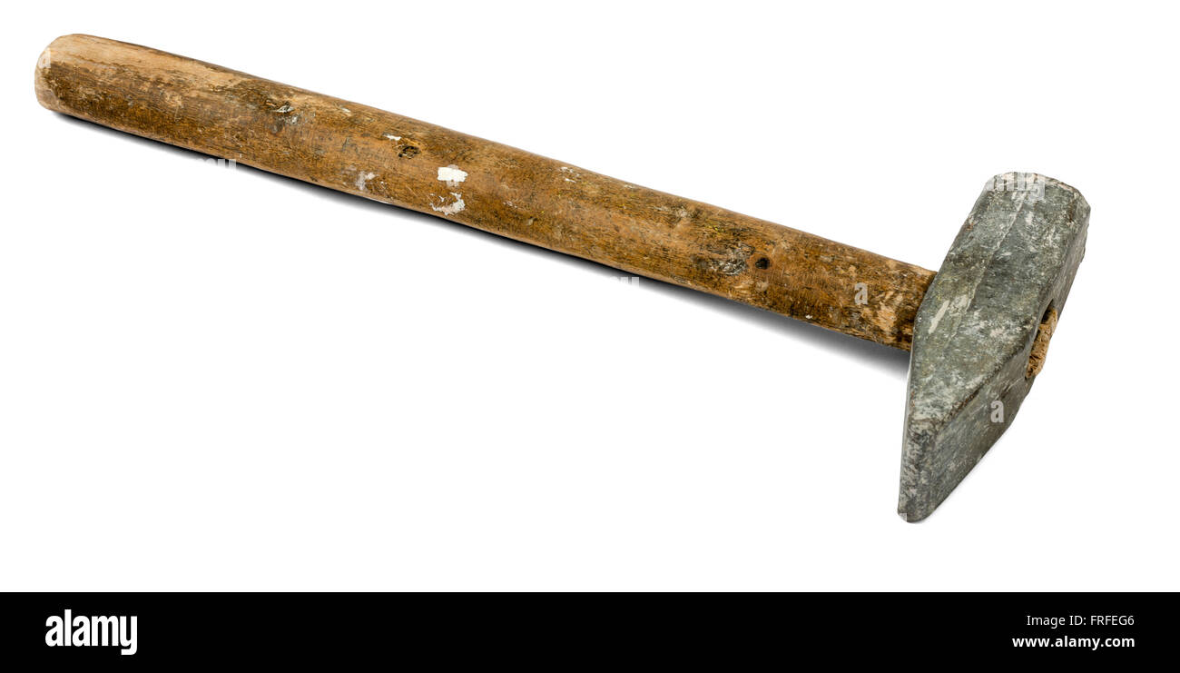Hammer on white Stock Photo - Alamy