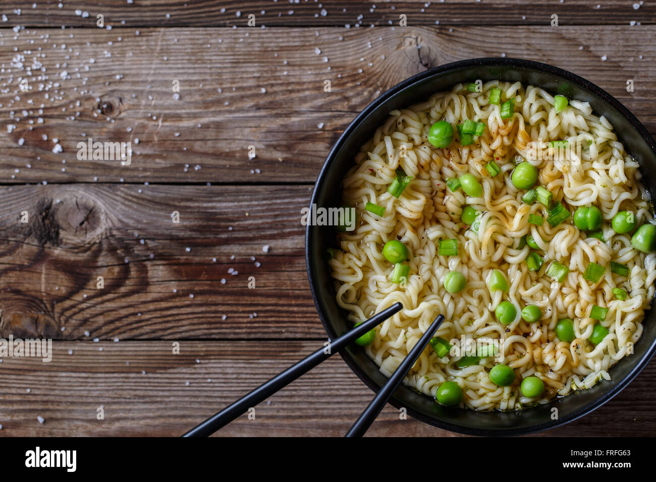 Chinese noodles. Top view Stock Photo - Alamy