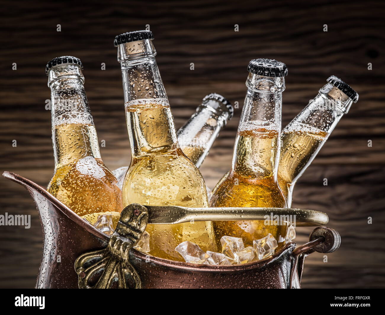 Cold beer bottles hi-res stock photography and images - Alamy