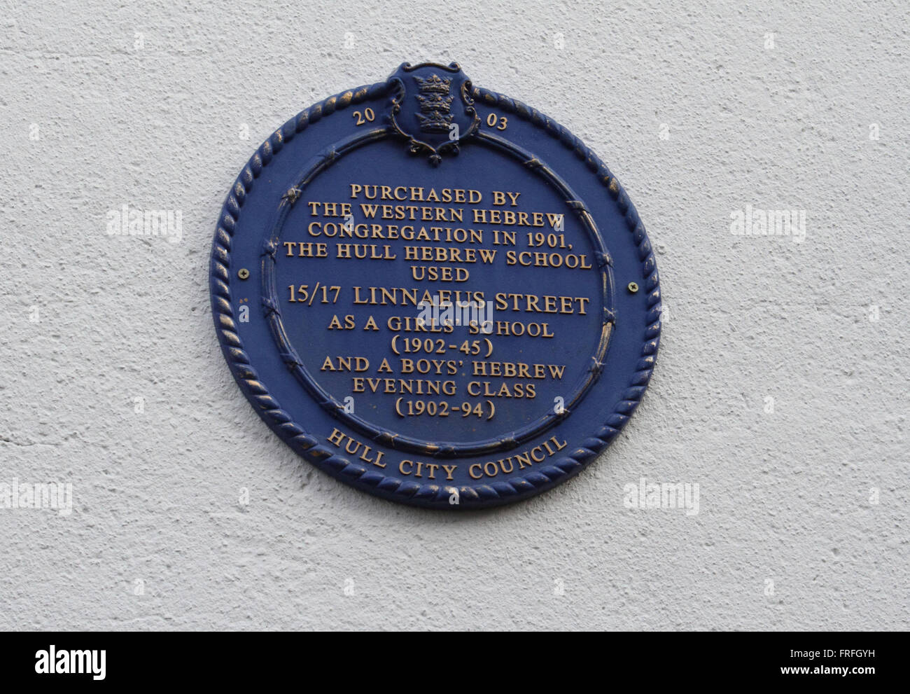 Hull blue plaques hi-res stock photography and images - Alamy