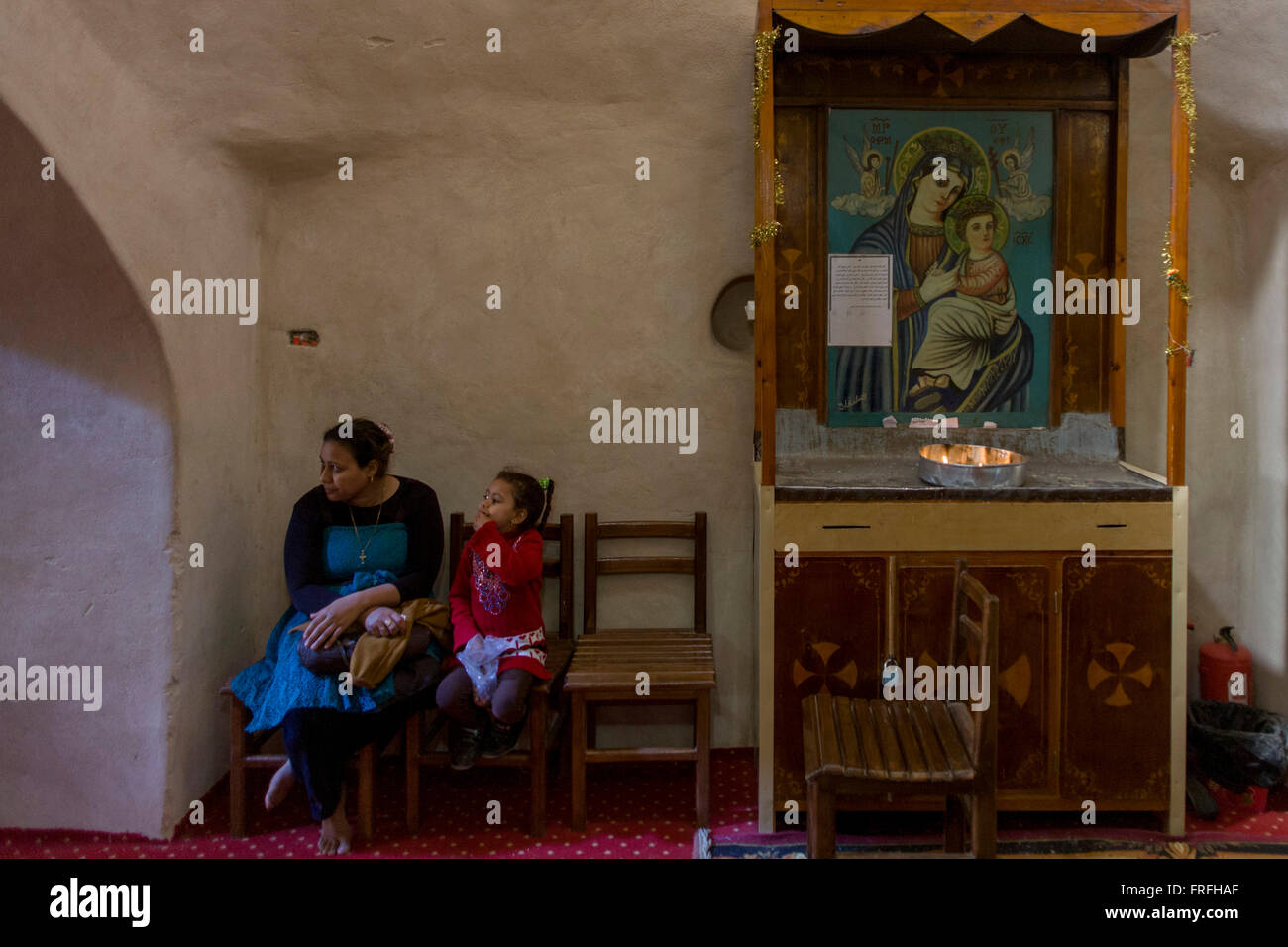 Mary jesus coptic church hi-res stock photography and images - Alamy