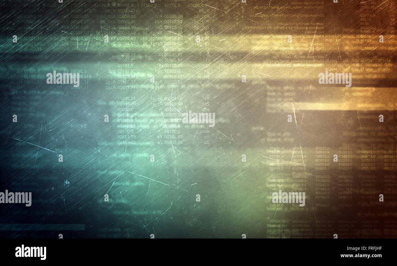 Abstract background with matrix Stock Photo - Alamy