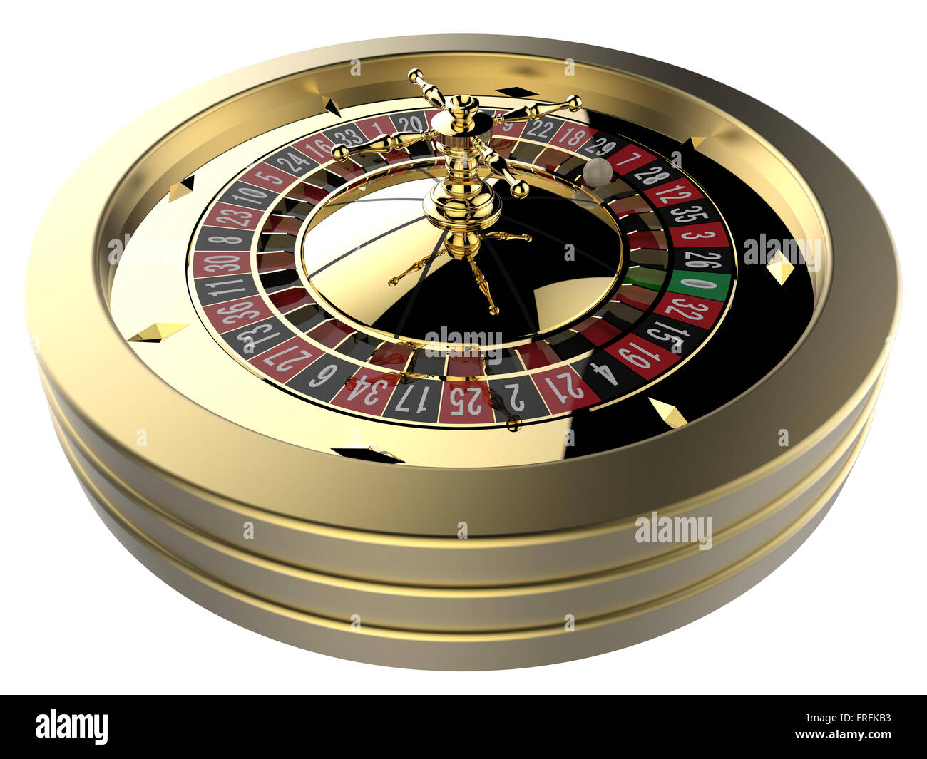 Casino roulette wheel Stock Photo - Alamy