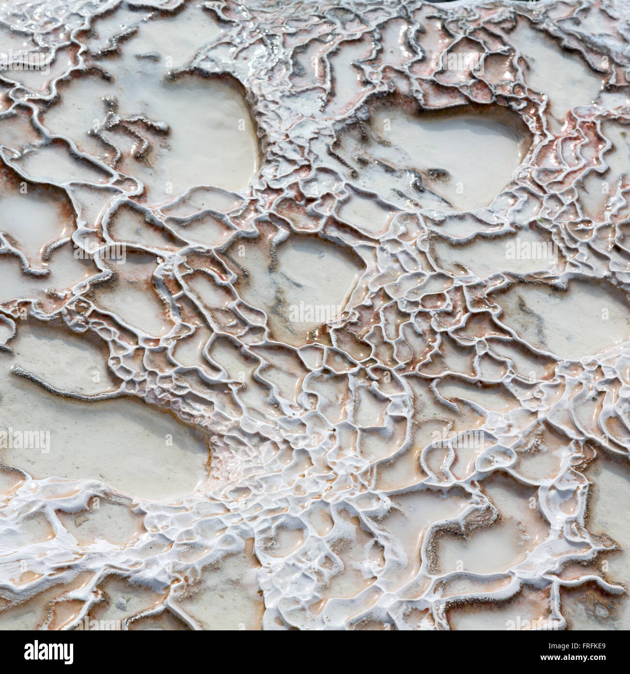 unique abstract in pamukkale turkey asia the old calcium bath and ...