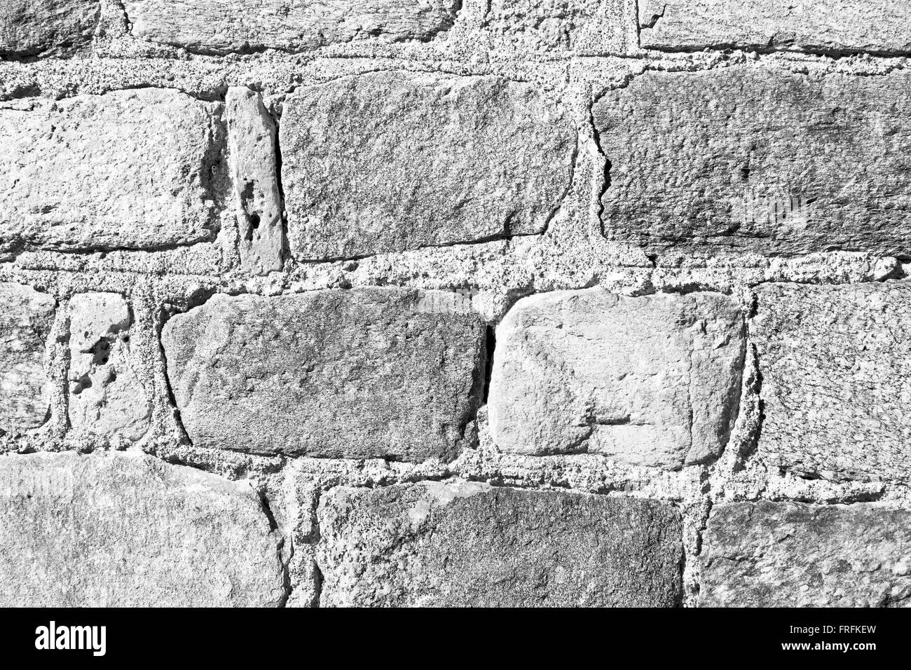 step brick in greece old wall and texture material the background Stock ...